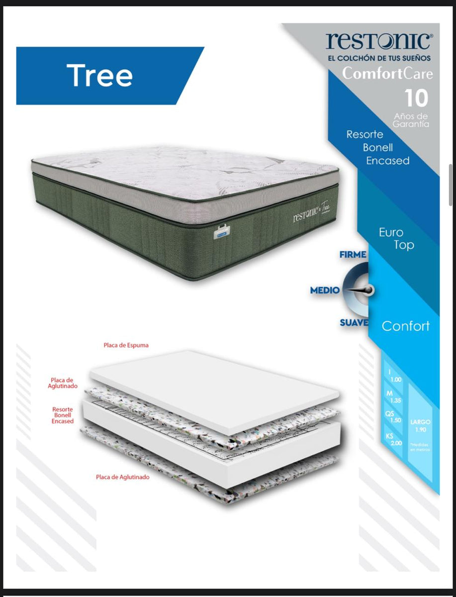 Colchón Restonic TREE | Relax Colchones | El Arte del Descanso